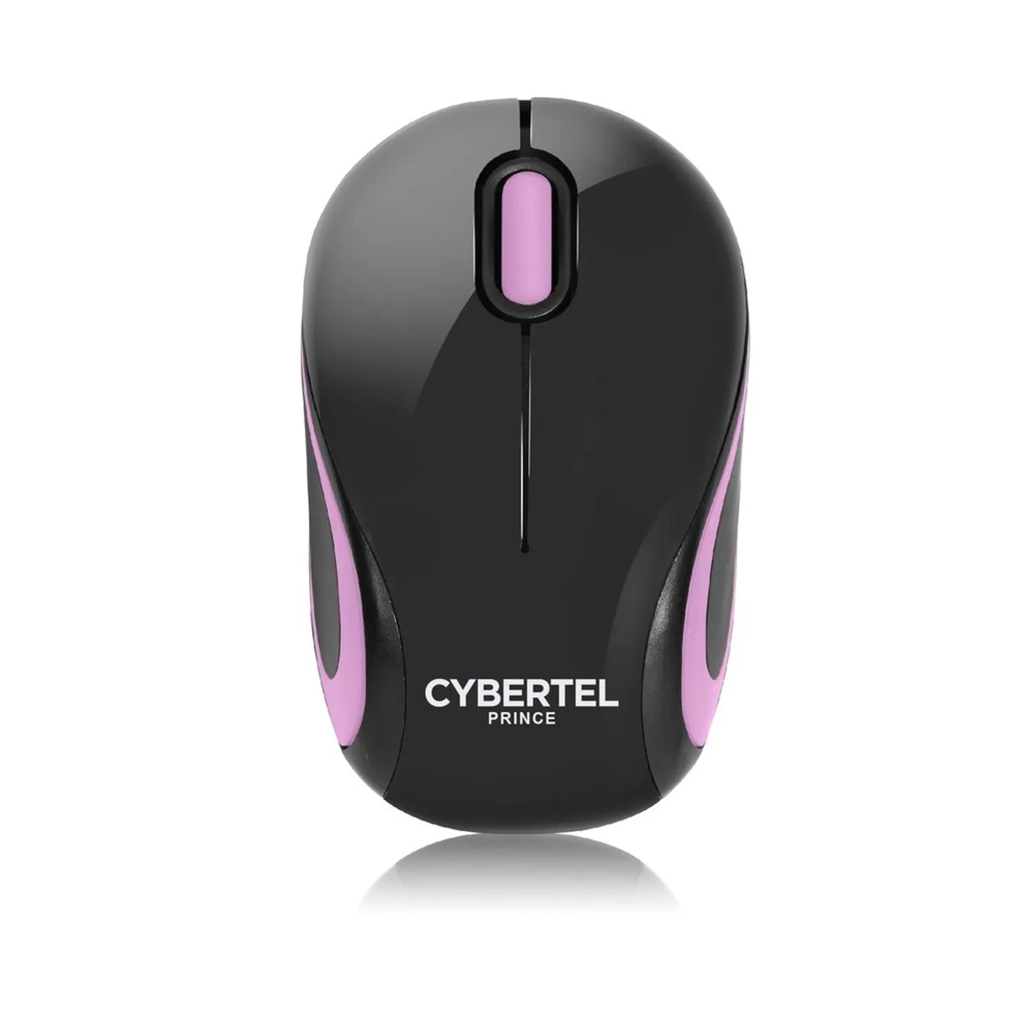 MOUSE INALAMBRICO CYBERTEL PRINCE CYB M300 WIFI BLACK/PINK – DComputer