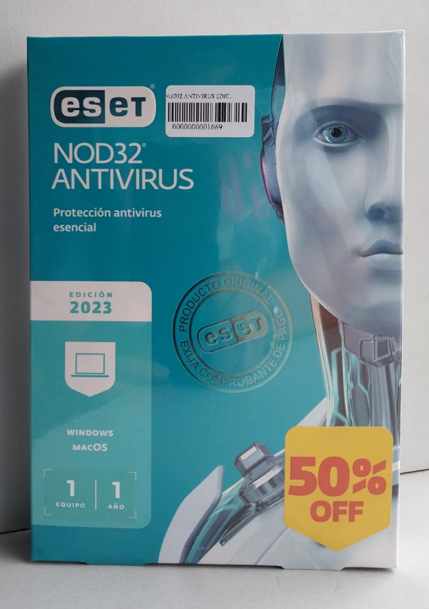 NOD32 ANTIVIRUS EDICION 2023 1PC 12MESES – DComputer